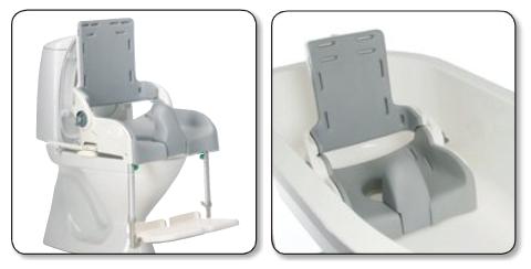 R82 Flamingo Shower Commode Chair - FREE Shipping